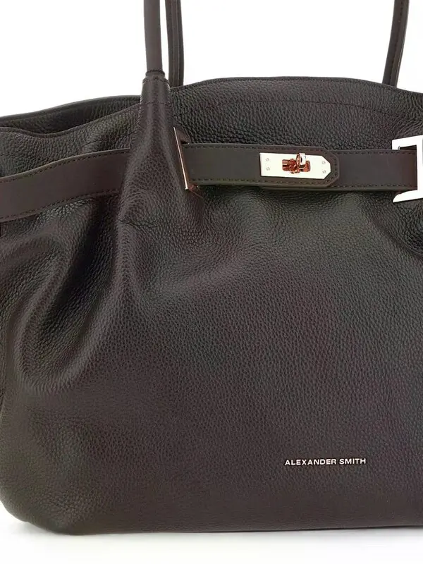 ALEXANDER SMITH Brooke Embossed-logo Tote Bag