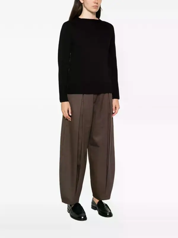 VELA SHOP Ribbed-trim Sweater