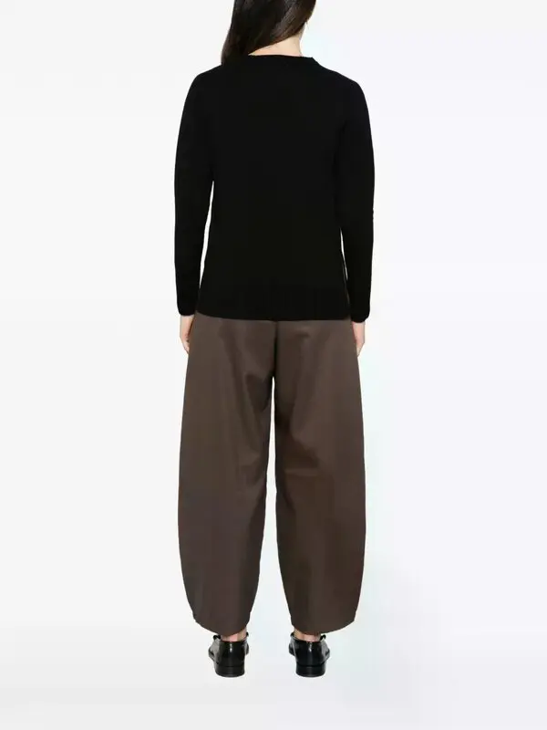 VELA SHOP Ribbed-trim Sweater