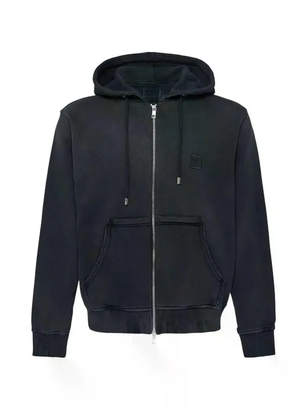 WOOYOUNGMI Logo-print Washed Hoodie