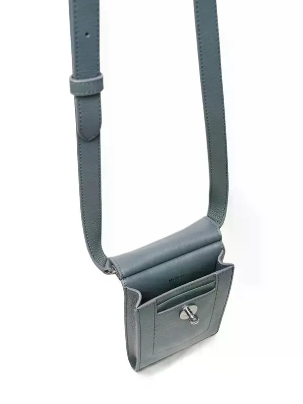 Mulberry Mini Antony Grained Leather Shoulder Bag