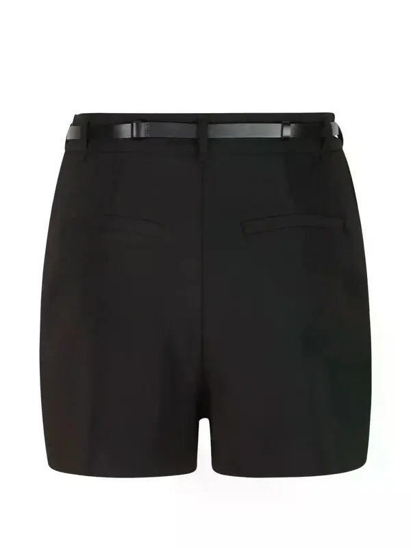 Elisabetta Franchi Padlock-detail Belted Shorts