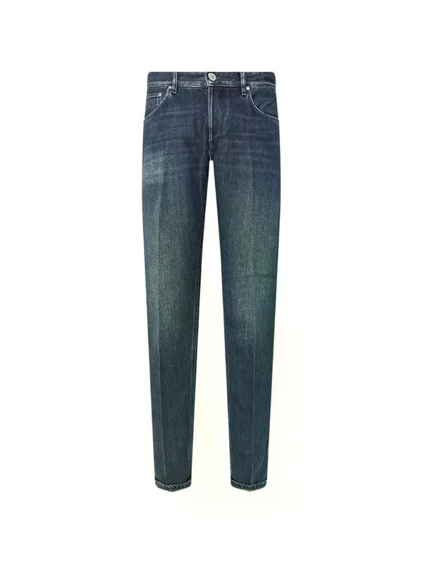 PT TORINO Reggae Pressed-crease Faded Jeans