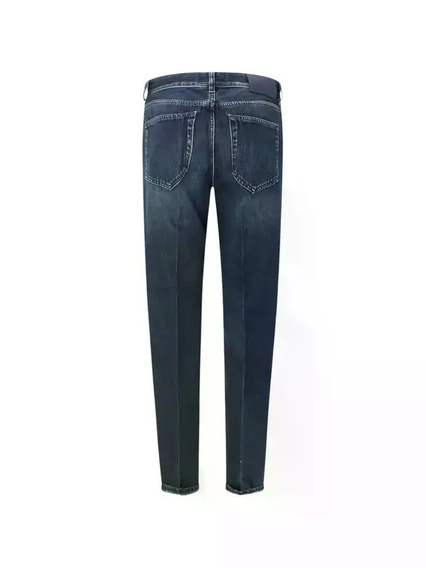 PT TORINO Reggae Pressed-crease Faded Jeans