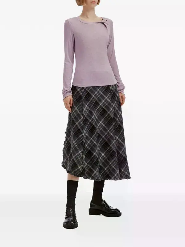B+AB Knot-detail Long-sleeve T-shirt