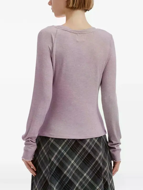 B+AB Knot-detail Long-sleeve T-shirt