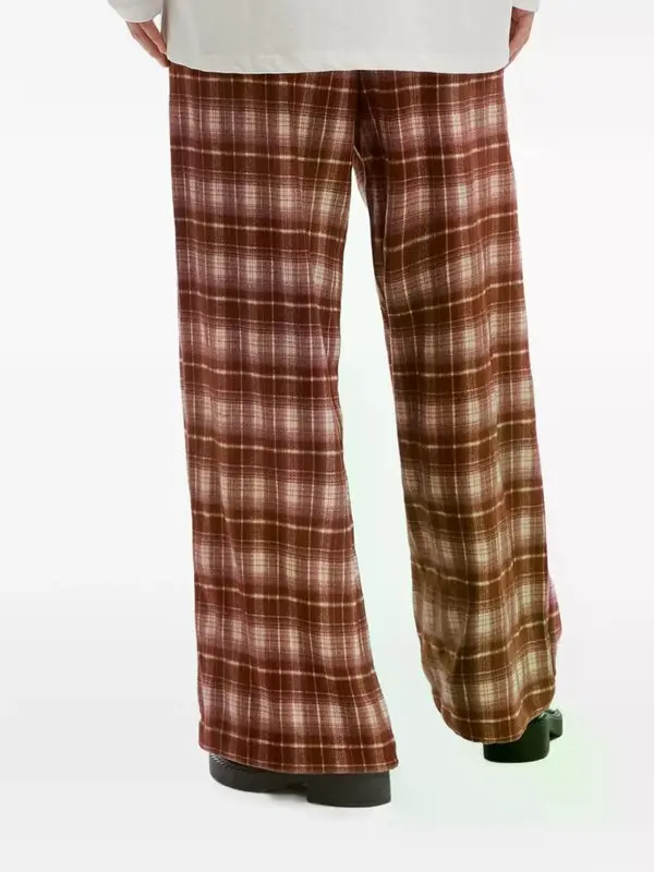 B+AB Check-pattern Trousers