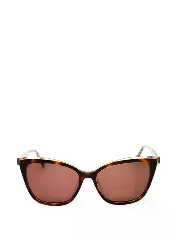 Nine West Tortoiseshell-effect Cat-eye Sunglasses