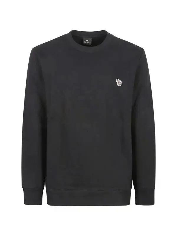 Paul Smith Cotton Embroidered Zebra-logo Sweatshirt