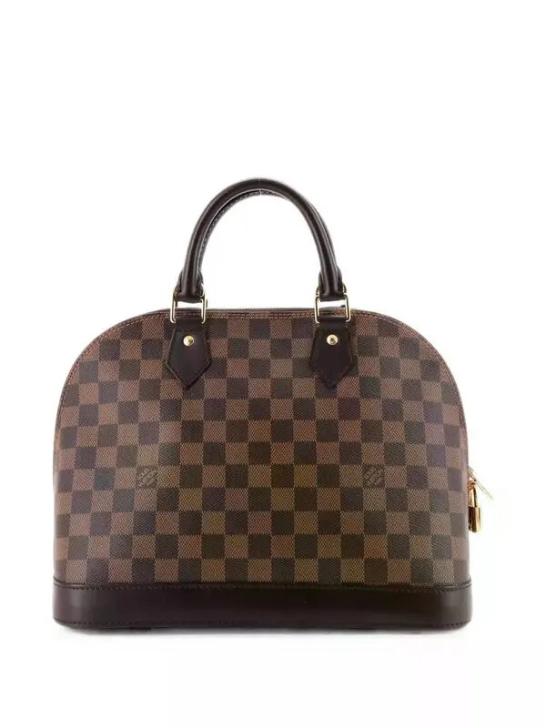 LOUIS VUITTON Alma Handbag Damier Pm Satchel