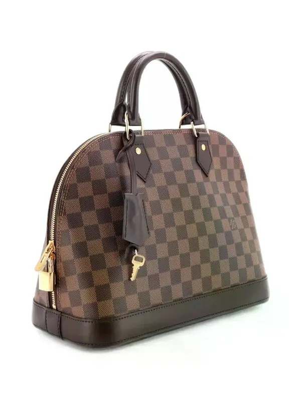 LOUIS VUITTON Alma Handbag Damier Pm Satchel