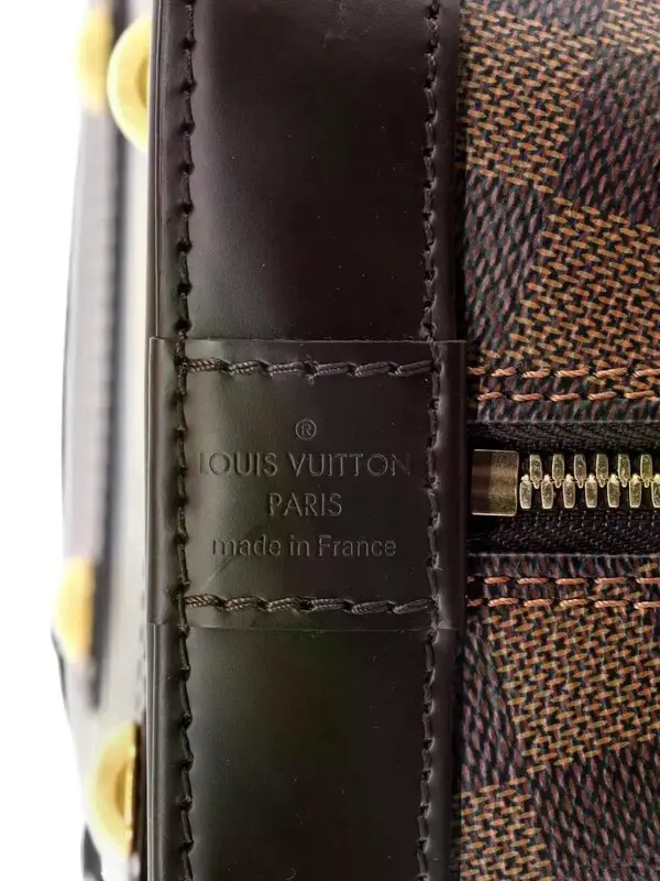 LOUIS VUITTON Alma Handbag Damier Pm Satchel