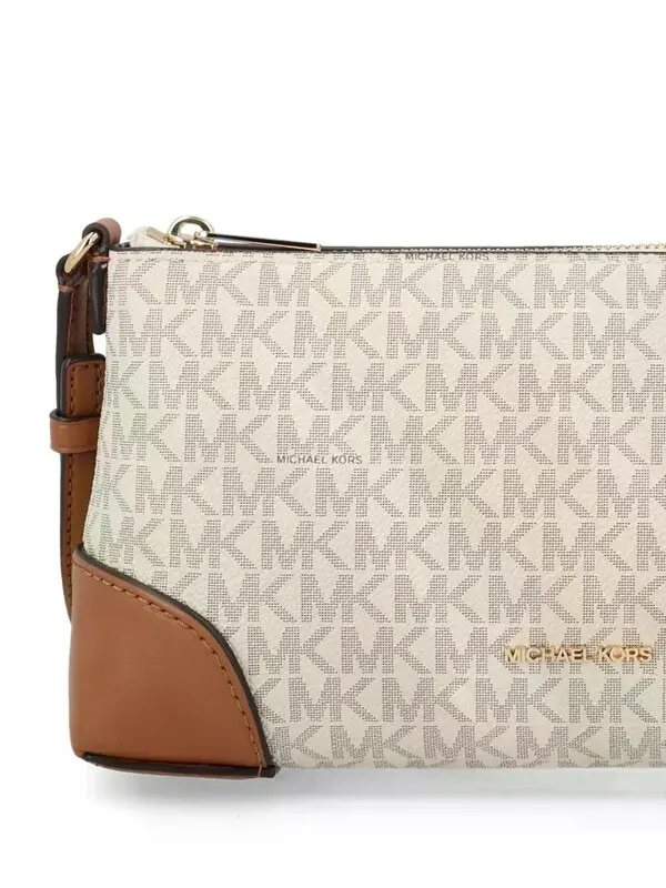 Michael Kors Logo Shoulder Bag - Neutrals