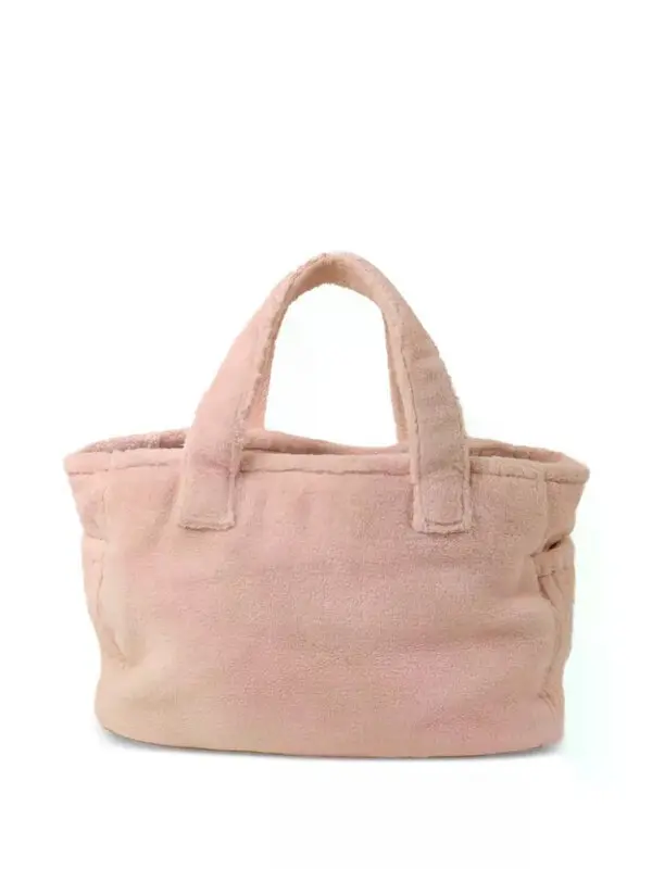 Miu Miu Terry Cloth Tote Bag