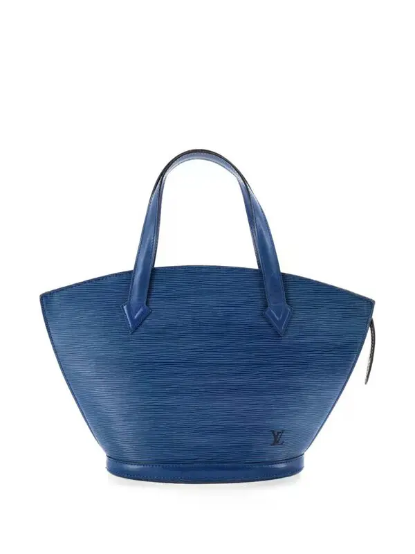 LOUIS VUITTON Saint Jacques Handbag Epi Leather Pm Shoulder Bag - Blue