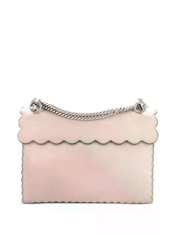 Fendi Kan I Bag Leather Medium Shoulder Bag
