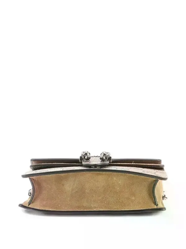 Gucci Dionysus Bag Gg Coated Canvas Super Mini Crossbody Bag