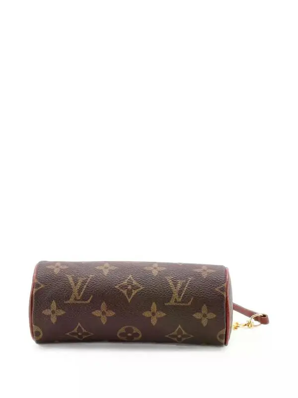 LOUIS VUITTON Papillon Pochette Monogram Canvas Mini Clutch Bag