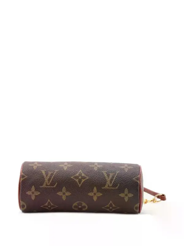 LOUIS VUITTON Papillon Pochette Monogram Canvas Mini Clutch Bag