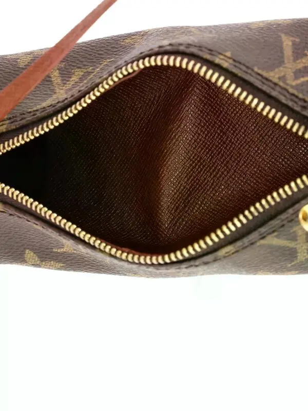 LOUIS VUITTON Papillon Pochette Monogram Canvas Mini Clutch Bag