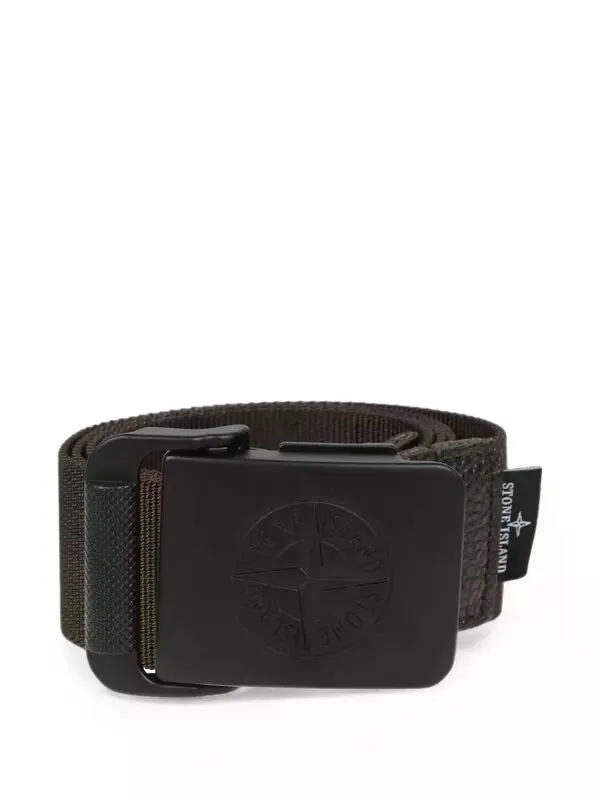 Stone Island Logo-engraved Belt