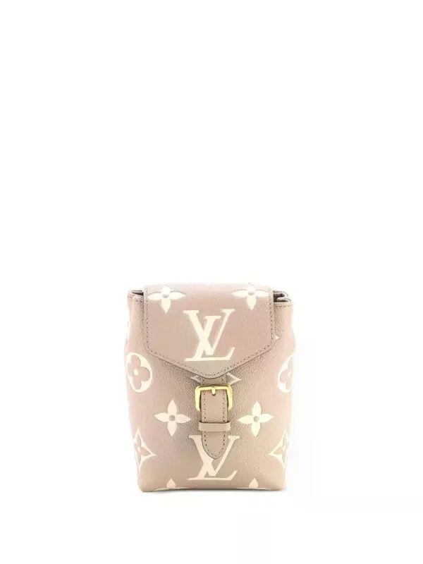 LOUIS VUITTON Tiny Bicolor Monogram Empreinte Giant Backpack - Neutrals