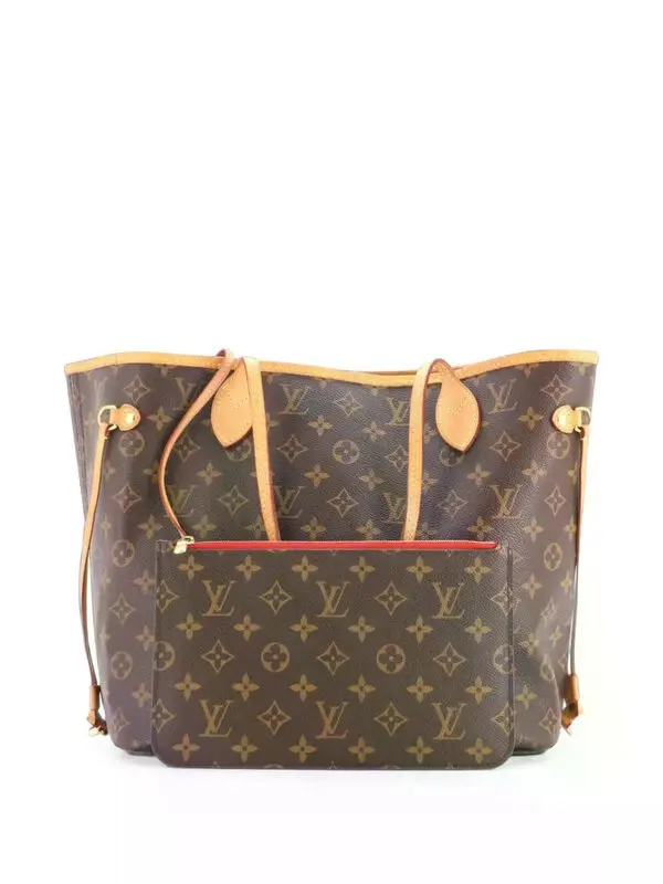 LOUIS VUITTON Neverfull Nm Monogram Canvas Mm Tote Bag