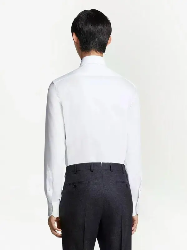 Zegna Tailored Spread-collar Shirt