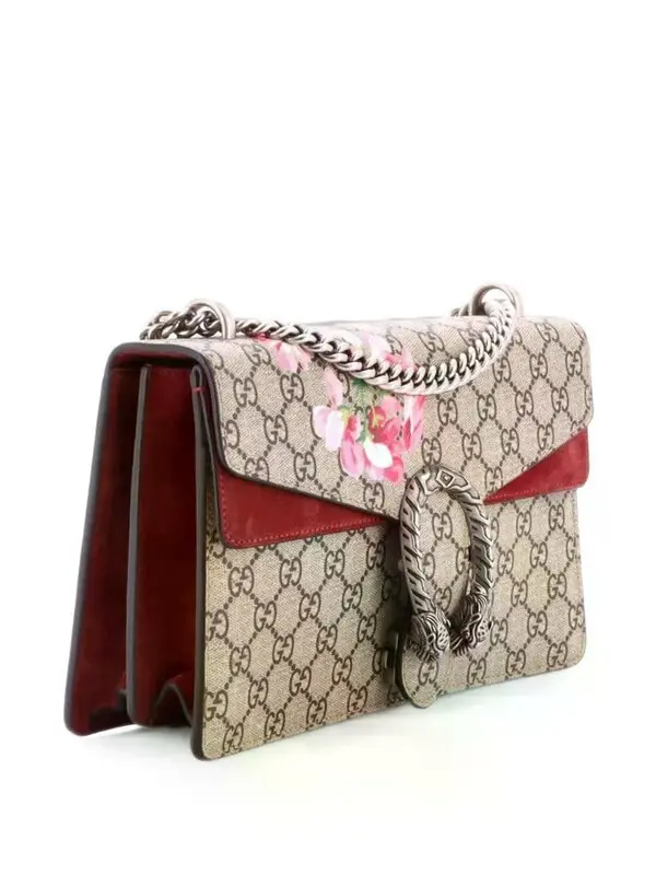 Gucci Dionysus Bag Blooms Print Gg Coated Canvas Small Shoulder Bag