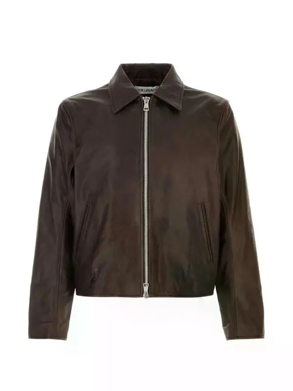 Our Legacy Matted Leather Jacket