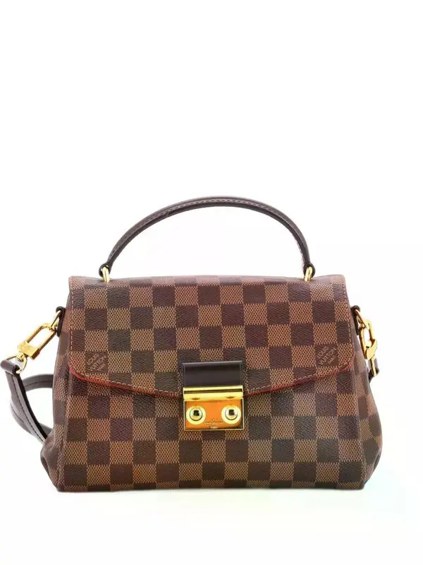 LOUIS VUITTON Croisette Handbag Damier Crossbody Bag