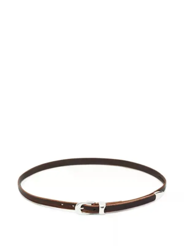 Our Legacy Leather Buckle-fastening Belt