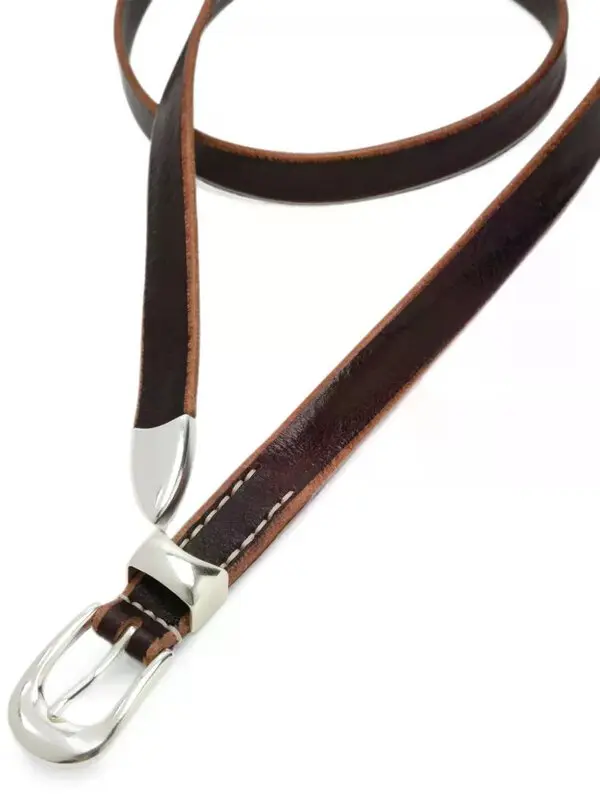 Our Legacy Leather Buckle-fastening Belt