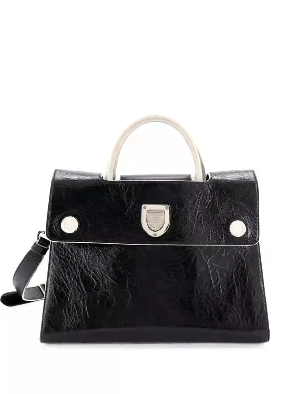Dior Diorever Bag Leather Medium Satchel