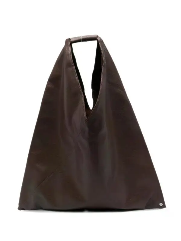 MAISON MARGIELA Panelled Shoulder Bag - Brown