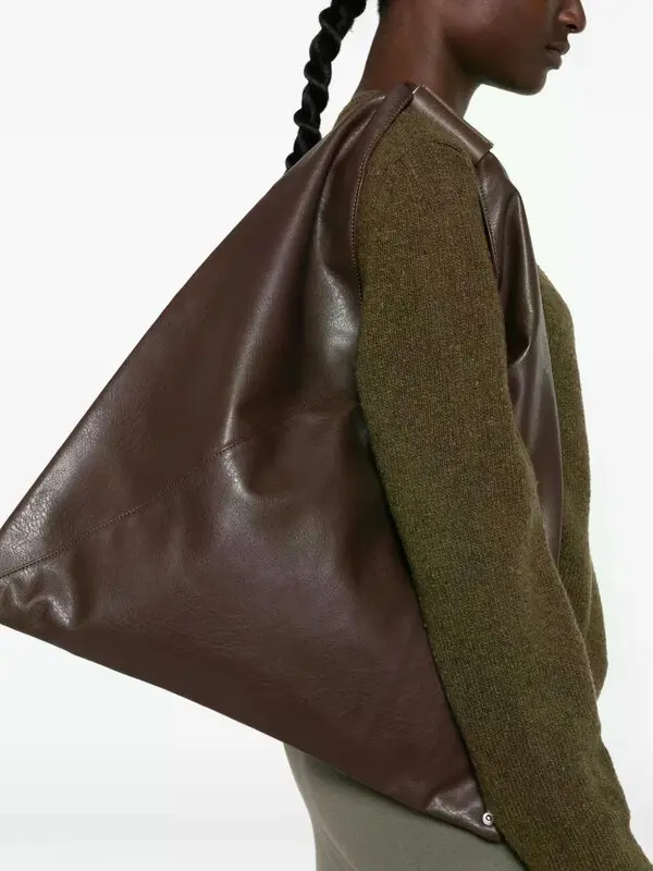 MAISON MARGIELA Panelled Shoulder Bag - Brown