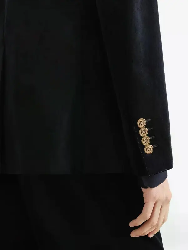 Dolce & Gabbana Portofino Double-breasted Velvet Jacket
