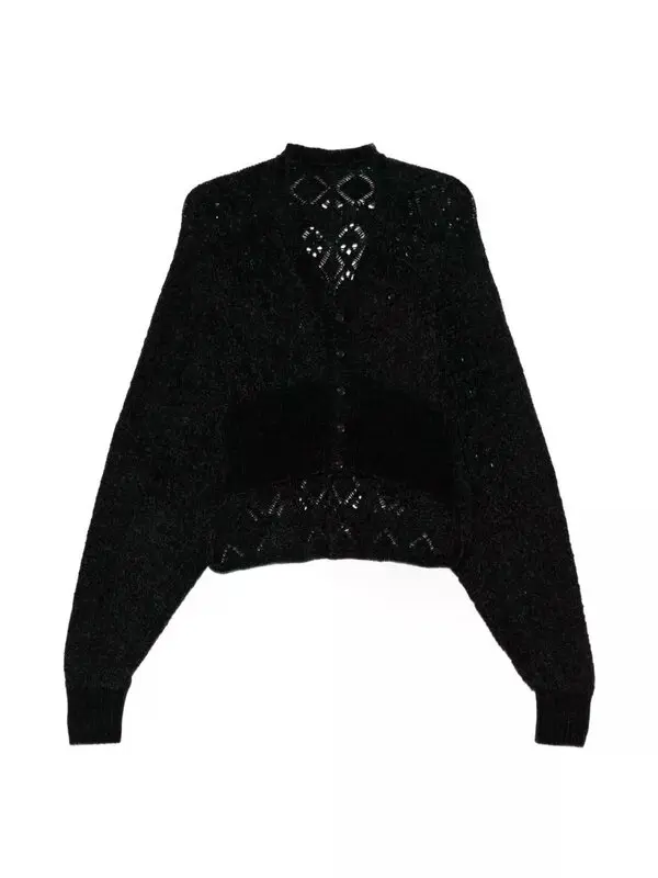 Y’s Ribbed-knit Cardigan