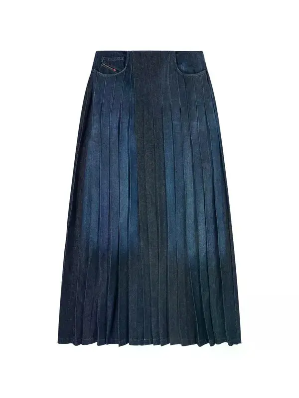 DIESEL® Pleated Maxi Skirt