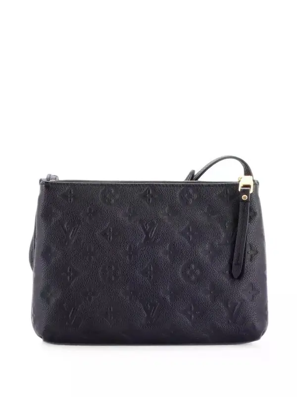 LOUIS VUITTON Twice Handbag Monogram Empreinte Leather Crossbody Bag