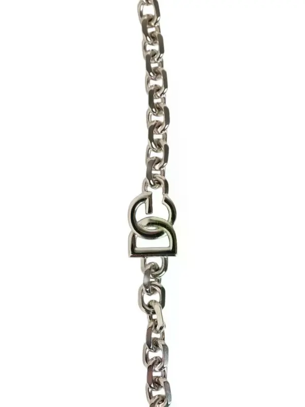 Dolce & Gabbana Dg-logo Pearl-embellished Shoulder Strap