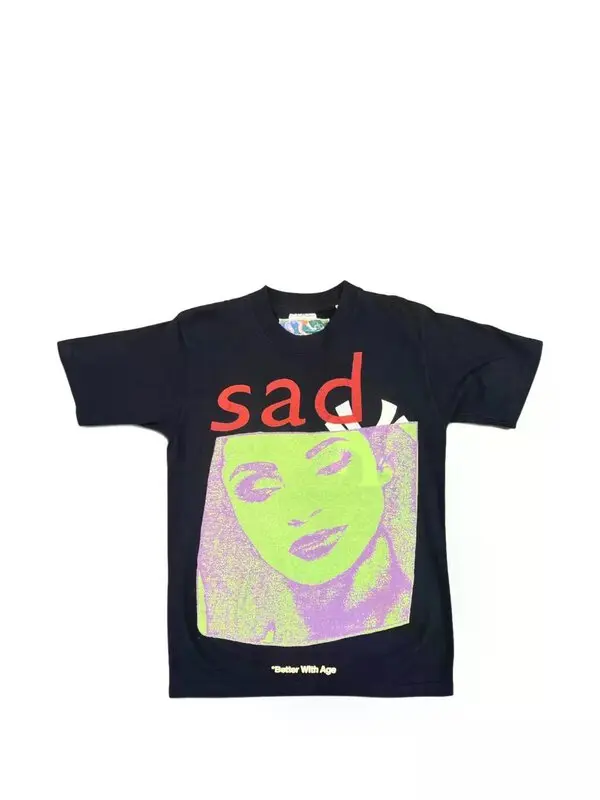 BETTER WITH AGE Taboo Graphic-print T-shirt - Black