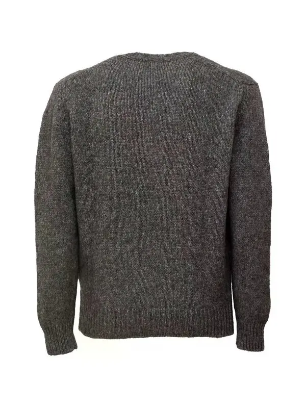 Fedeli Chunky-knit Crew-neck Sweater