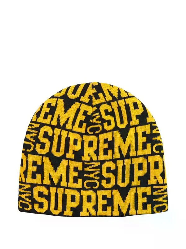 Supreme Reversible Camo-print Beanie Hat - Black