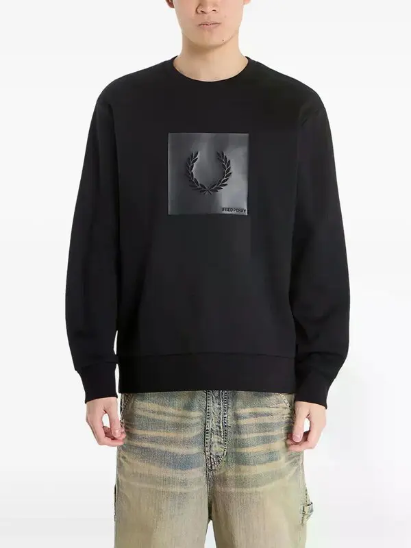 Fred Perry Box-graphic Sweatshirt
