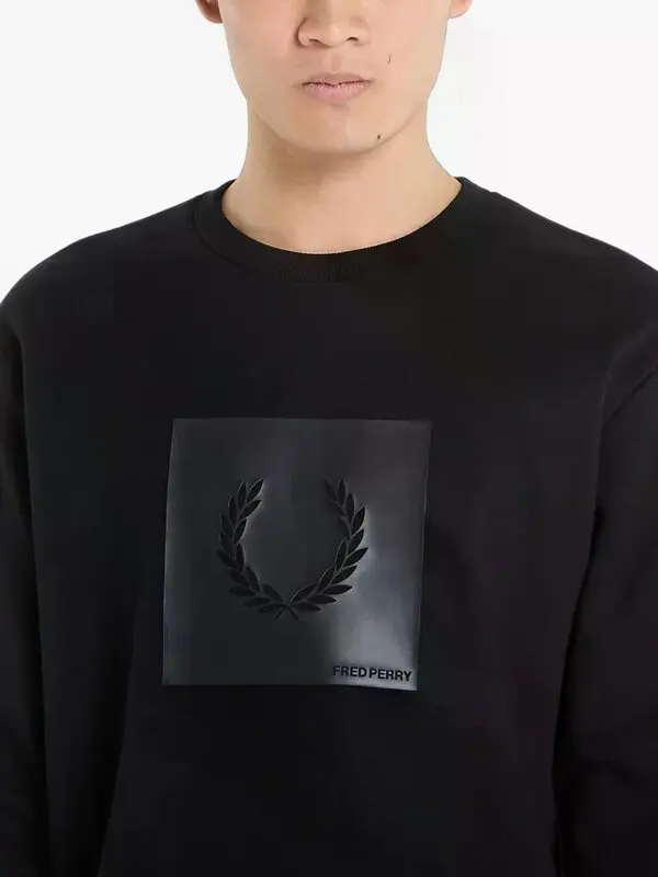 Fred Perry Box-graphic Sweatshirt