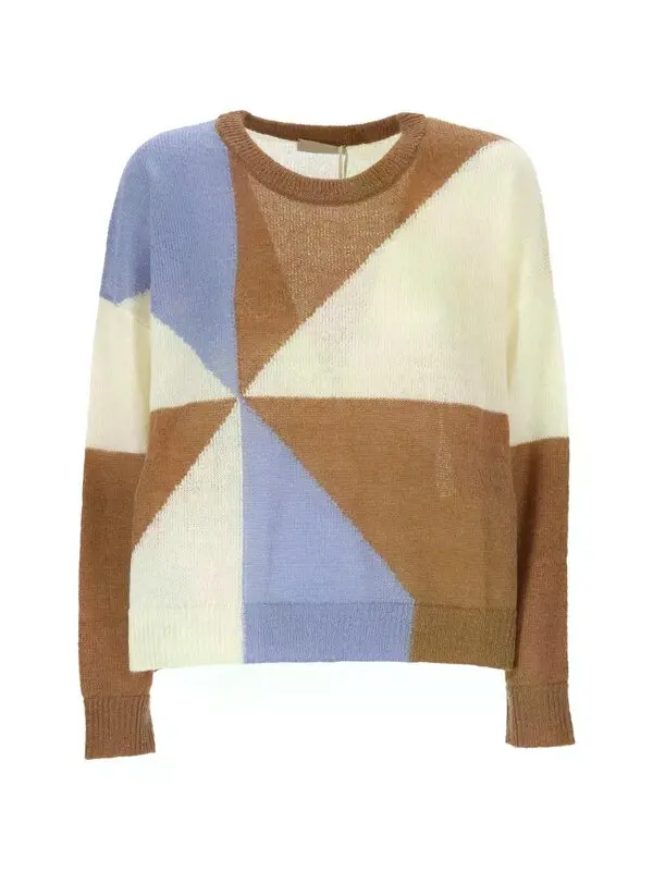 PENNYBLACK Geometric-pattern Sweater