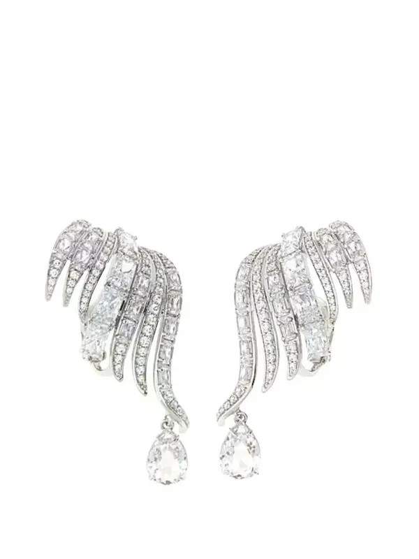 SWAROVSKI Vienna Crystal-embellished Earrings - White