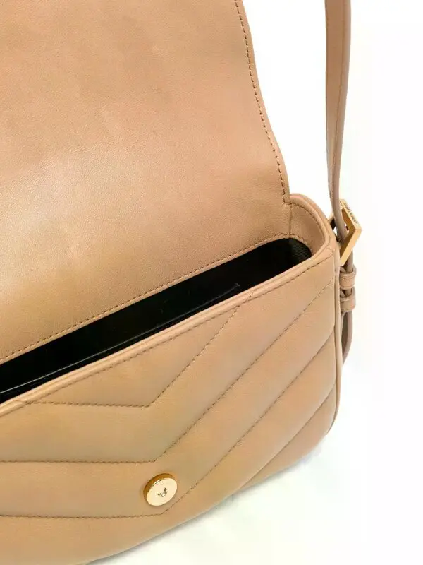 Saint Laurent Loulou Quilted Leather Cross Body Bag