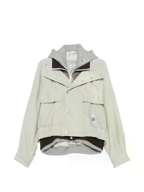 Mihara Yasuhiro Layered Hooded Jacket